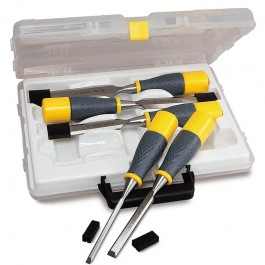 Stanley Chisel Set Dynagrip 5 Piece | ToolHub.com.au