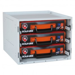 RolaCase 3 Drawer Cabinet Kit with 3 Standard Cases | ToolHub.com.au
