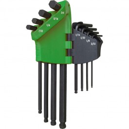 Sidchrome Hex Keys Set Long A/F 8 Piece | ToolHub.com.au