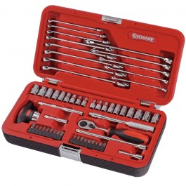 SIDCHROME 57 Piece 1/4 Inch Drive Socket Set | ToolHub.com.au