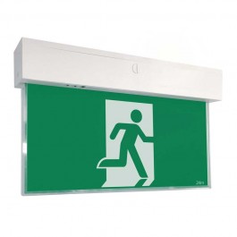Tradesave LED Exit Light - Surface Mount Blade | ToolHub.com.au