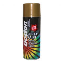 Boston Spray Paint - Gold 250gm | ToolHub.com.au