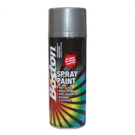 Boston Spray Paint - Metallic Silver 250gm | ToolHub.com.au