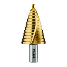 DEWALT Step Drill Bit 5mm - 35mm with 2mm Steps | ToolHub.com.au