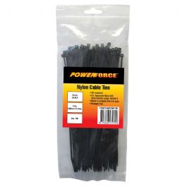 Powerforce Cable Tie Black 550mm x 12.7mm Pack of 100 | ToolHub.com.au