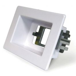 Recessed Wall Point Single White | ToolHub.com.au