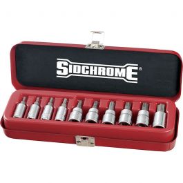 Sidchrome Socketset 1/4&3/8 Trutq 10 Pieces | ToolHub.com.au