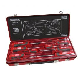Sidchrome Set 10 Piece Screwdriver | ToolHub.com.au