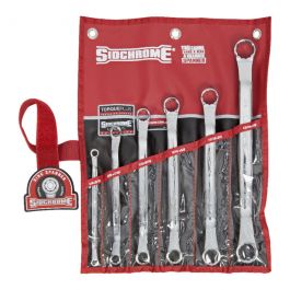 Sidchrome 6 Piece Imperial Ring Spanner Set | ToolHub.com.au